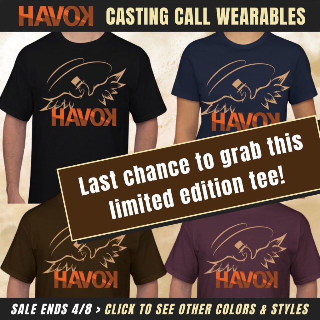 Havok Publishing – Wreaking daily Havok 1,000 words at a time!