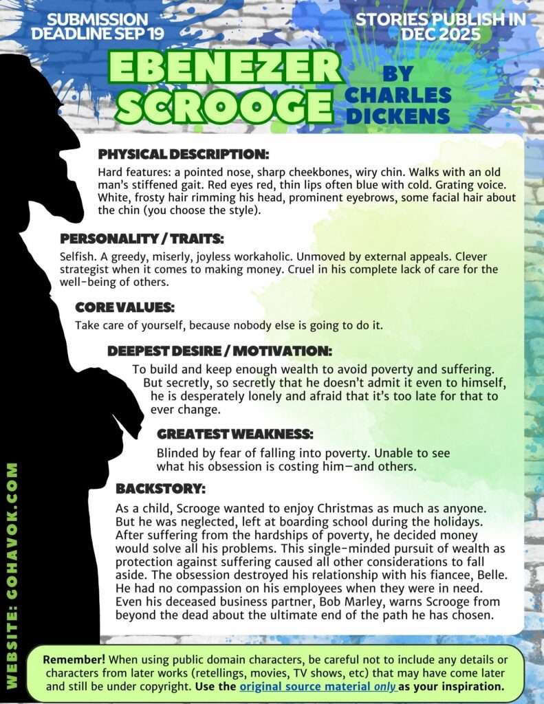 Announcing “Multiversal: Ebenezer Scrooge” Flash Fiction Contest ...