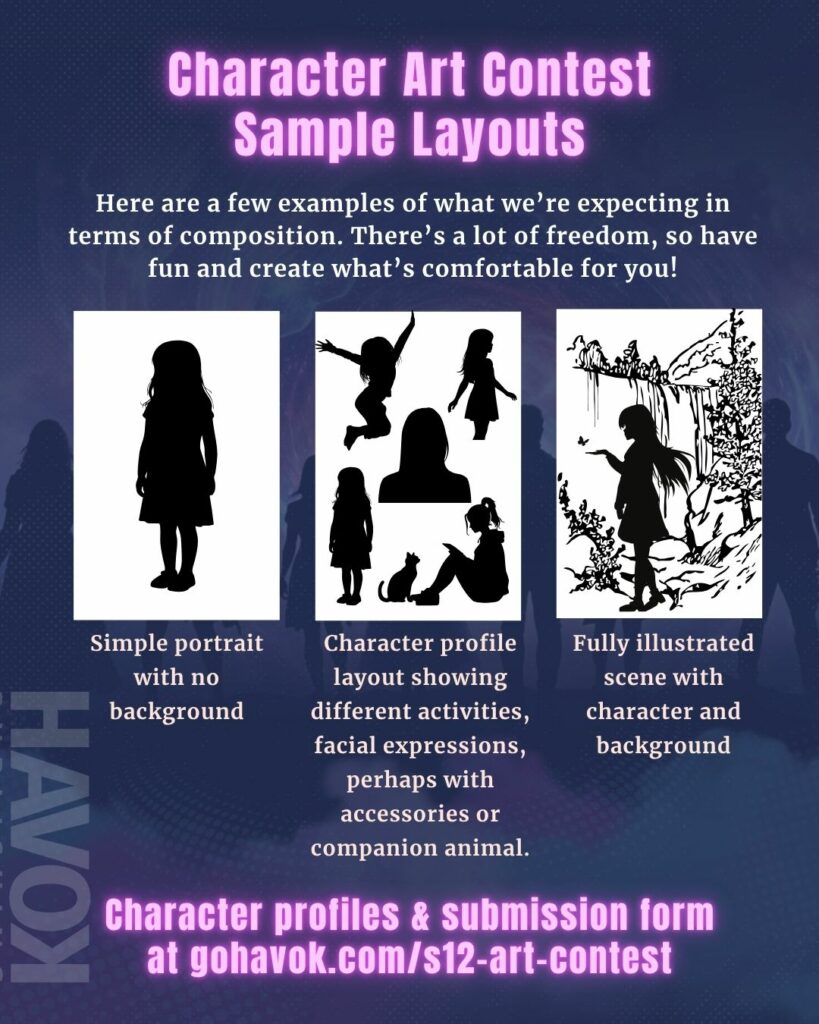 All About Our “Multiversal” Character Art Contest – Havok Publishing